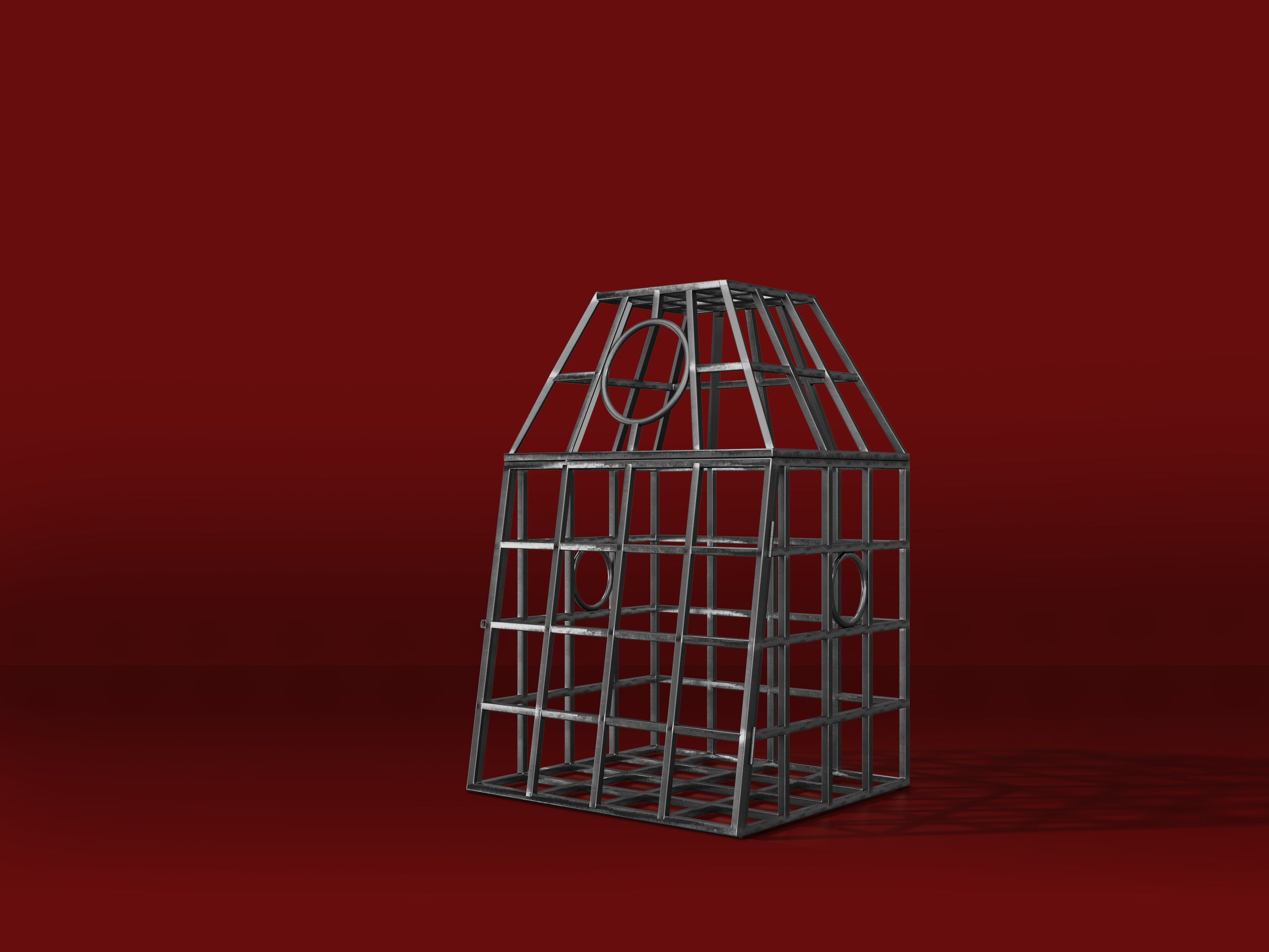 BDSM Cages | Bespoke Steel Confinement | Sanctum Domina