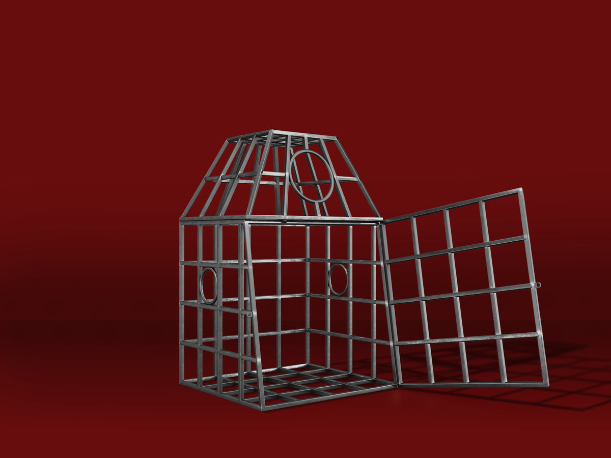 BDSM Cages | Bespoke Steel Confinement | Sanctum Domina